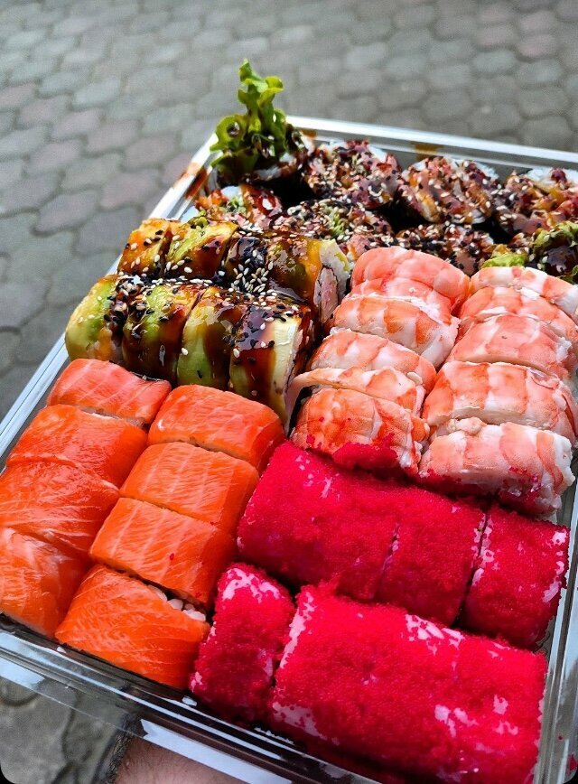 Suşi restoranı Panda Sushi, Kabuletti, foto