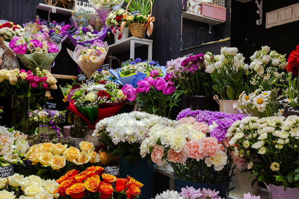 Çiçekçiler Zolotoe sechenie Flower workshop, Moskova, foto