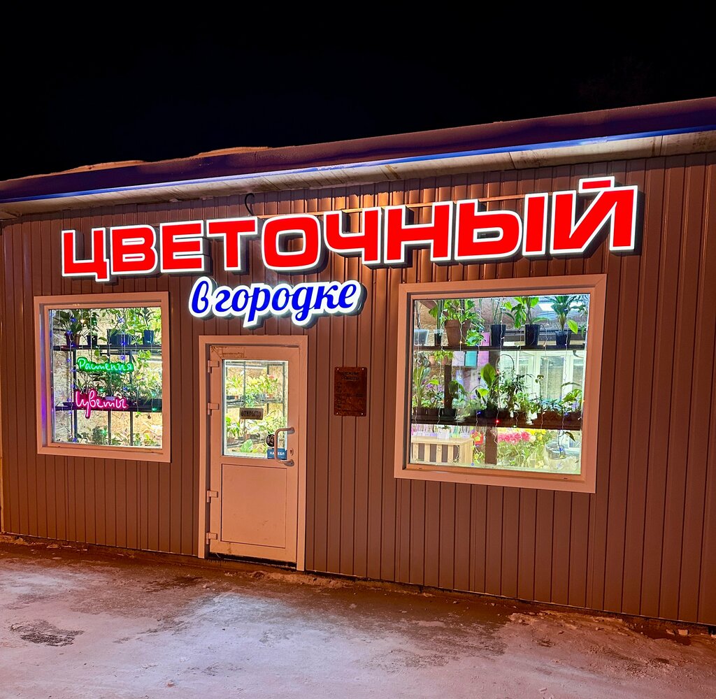 Çiçekçiler Цветочный в городке, Zeya, foto