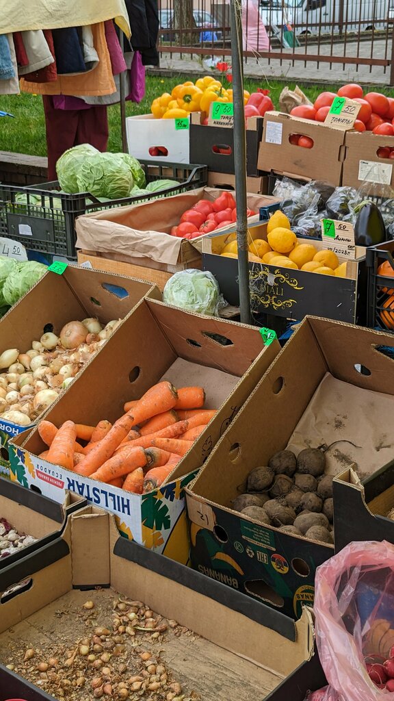 Gıda pazarı Mir bazaar, Grodnenskaya oblastı, foto