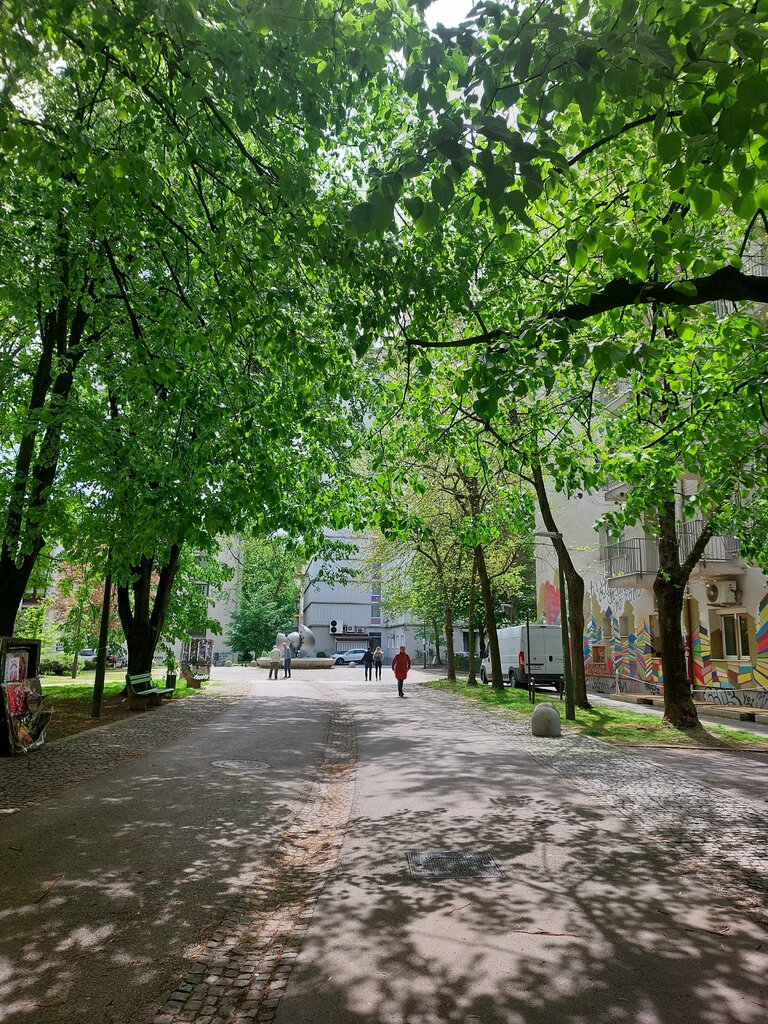 Kültür ve eğlence parkları park Tabor, Ljubljana, foto