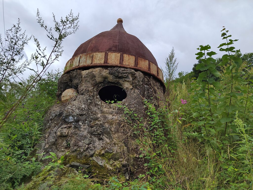 Park, sokak heykeli Черномор, Nahodka, foto