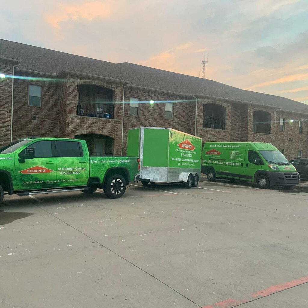 Halı yıkamacılar Servpro of Sumner County, Tennessee Eyaleti, foto