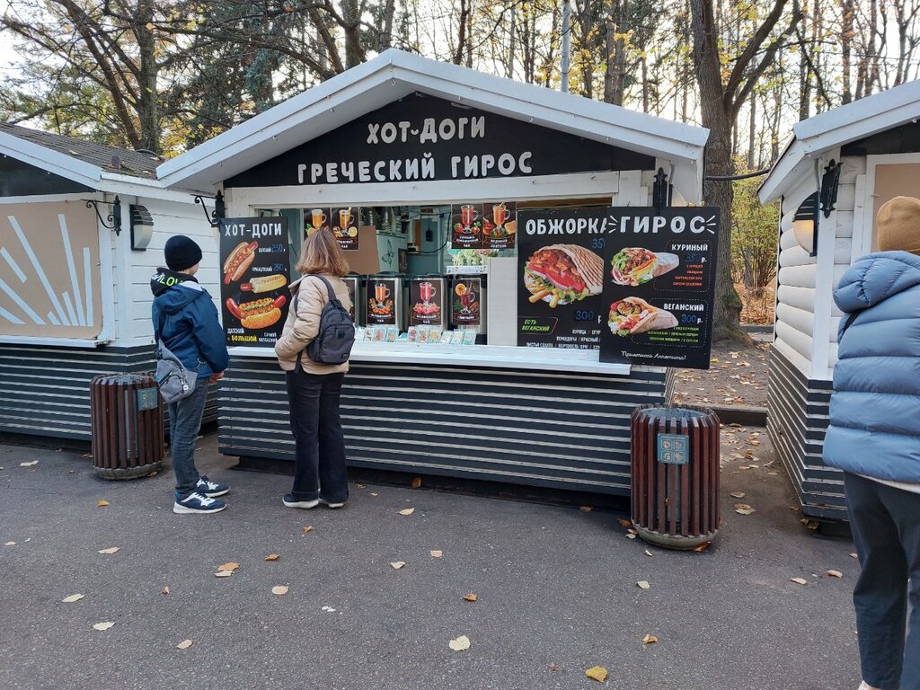 Fast food Хот доги Греческий гирос, Moskova, foto
