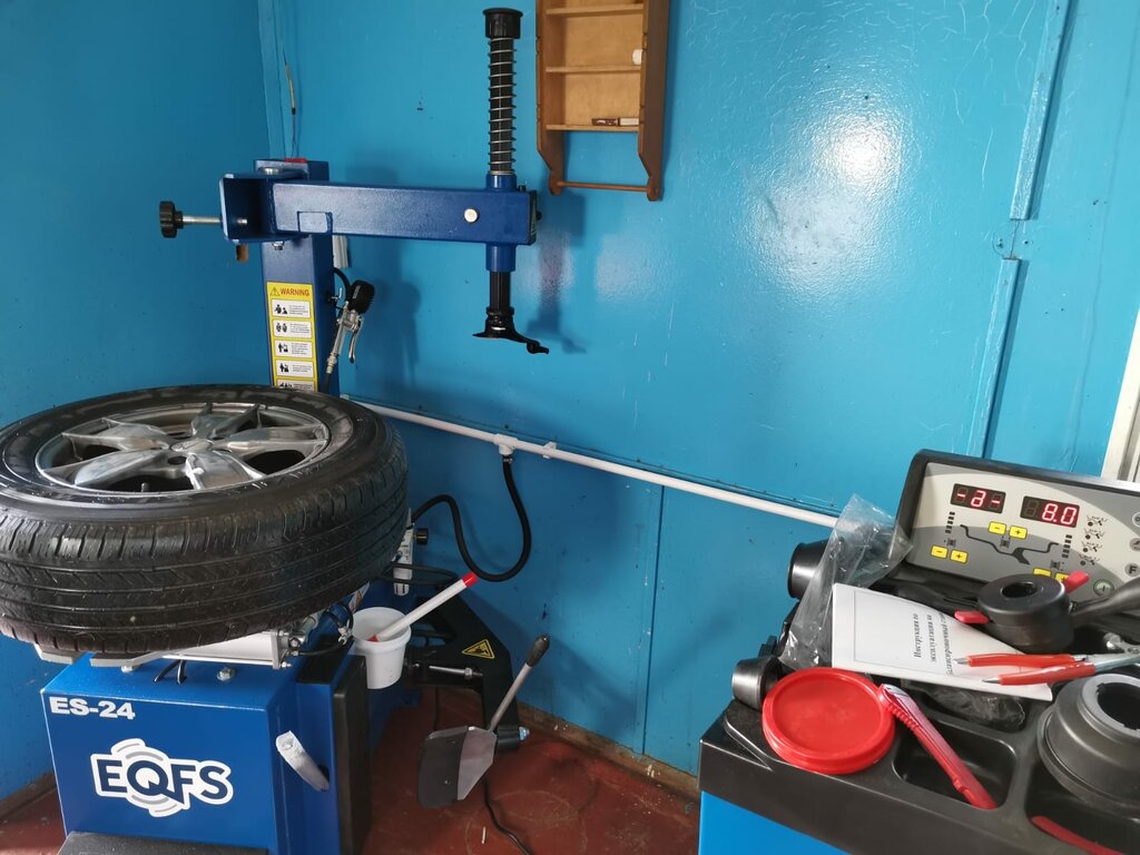 Oto lastik tamiri Шиномонтаж, Nijegorodskaya oblastı, foto