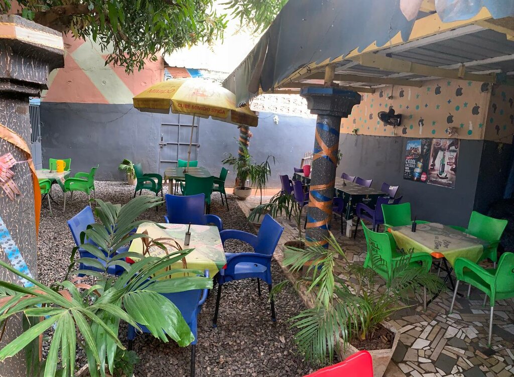 Nargile kafeler Bar la fierté, Lome, foto