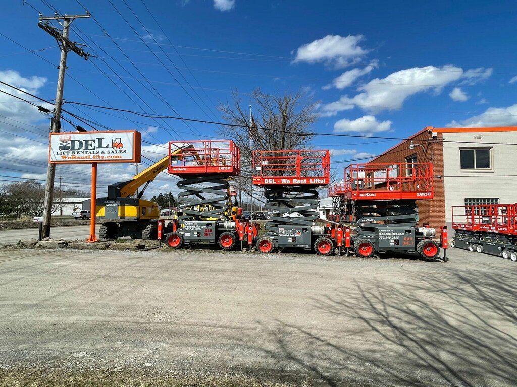 Kiralama noktası Del Lift Rentals & Sales, Ohio Eyaleti, foto