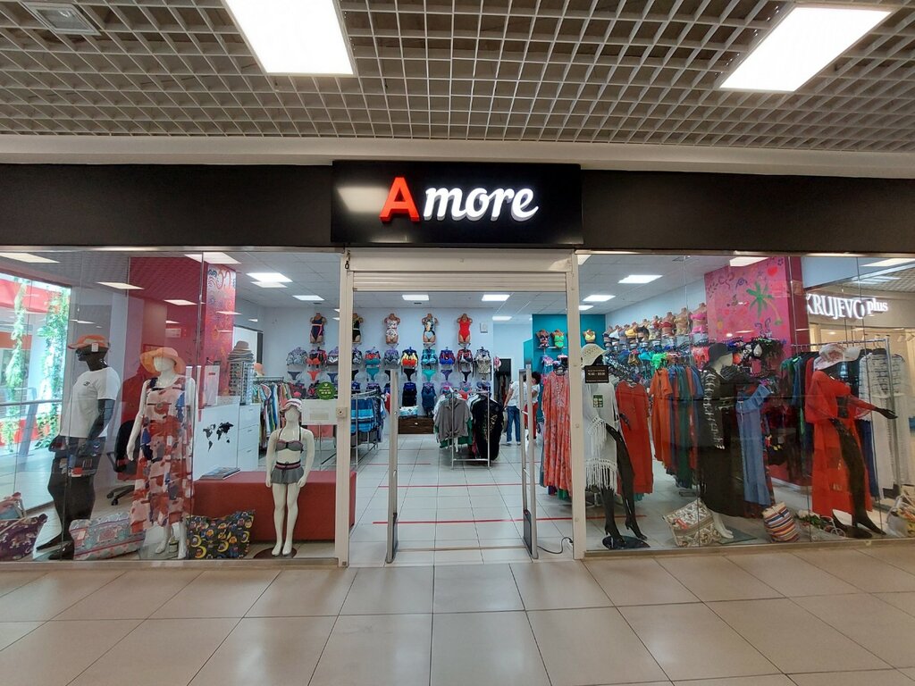 i̇ç giyim ve mayo mağazası Amore, Krasnoyarsk, foto