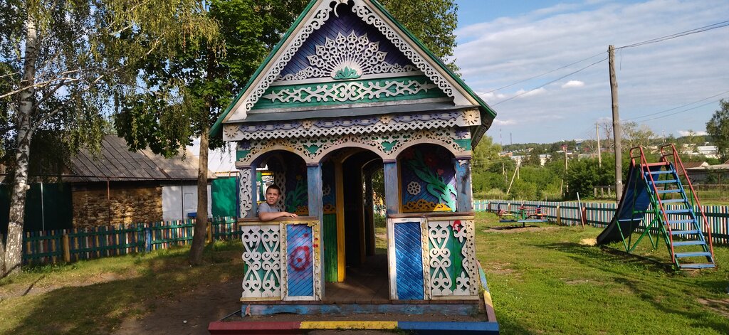 Kültür ve eğlence parkları Лутковский сквер, Penzenskaya oblastı, foto