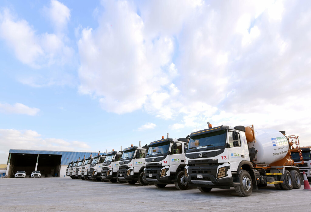 Beton ve beton ürünleri üreticileri Emirates SAS Readymix, Dubai, foto