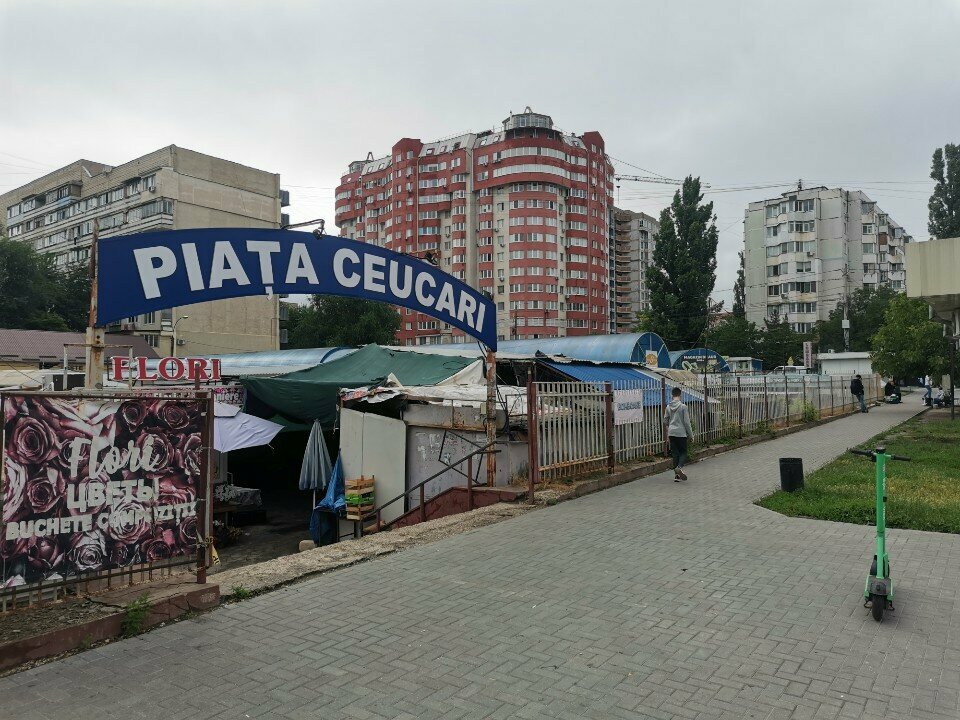 Gıda pazarı Ceucari, Kişinev, foto