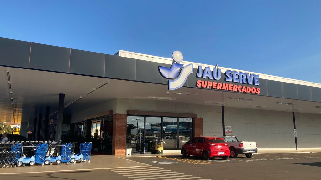 Süpermarket Jaú Serve Supermercados, São Paulo, foto