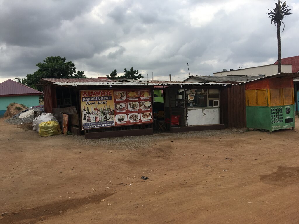 Kantin, yemekhane Adwoa papabi local food joint, Dünya, foto
