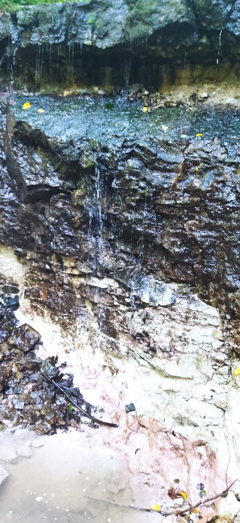 Şelale Waterfall, Novgorodskaya oblastı, foto