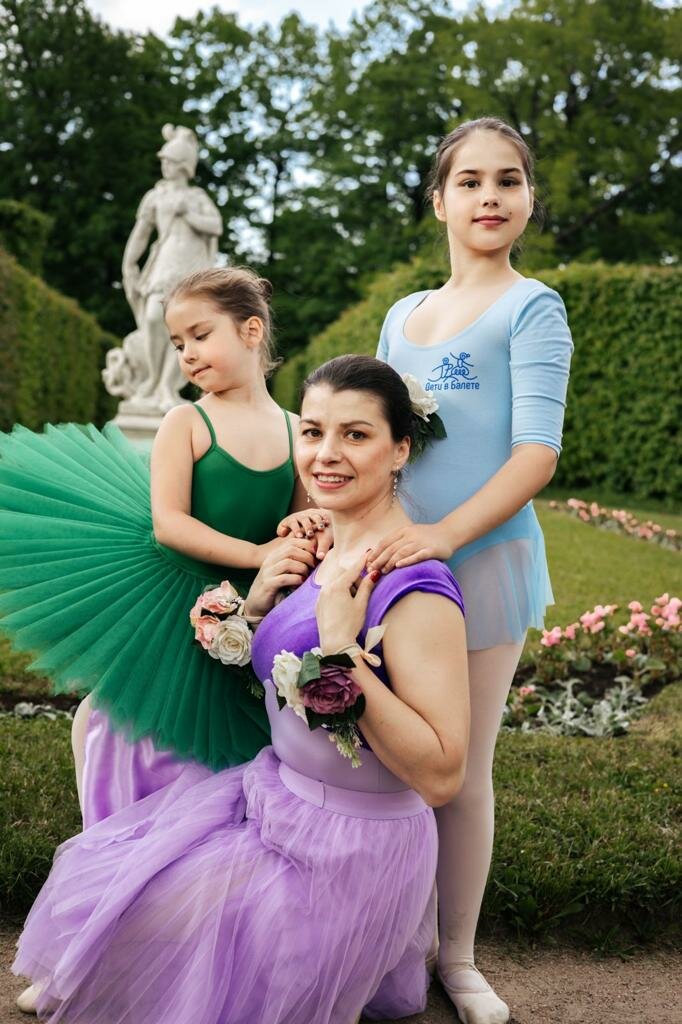 Dans okulları Baledeki çocuklar, Moskova ve Moskovskaya oblastı, foto