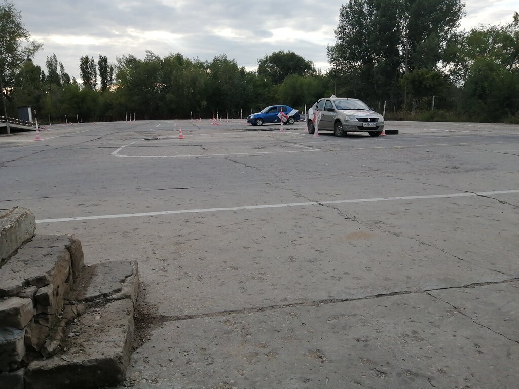 Ehliyet sınav alanı Площадка для вождения, Balakovo, foto