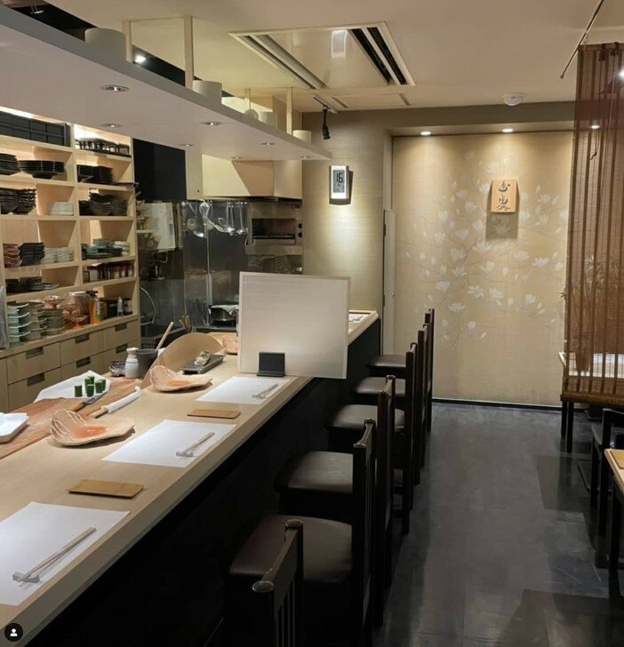 Suşi restoranı Sushi Takumi, Nagoya, foto