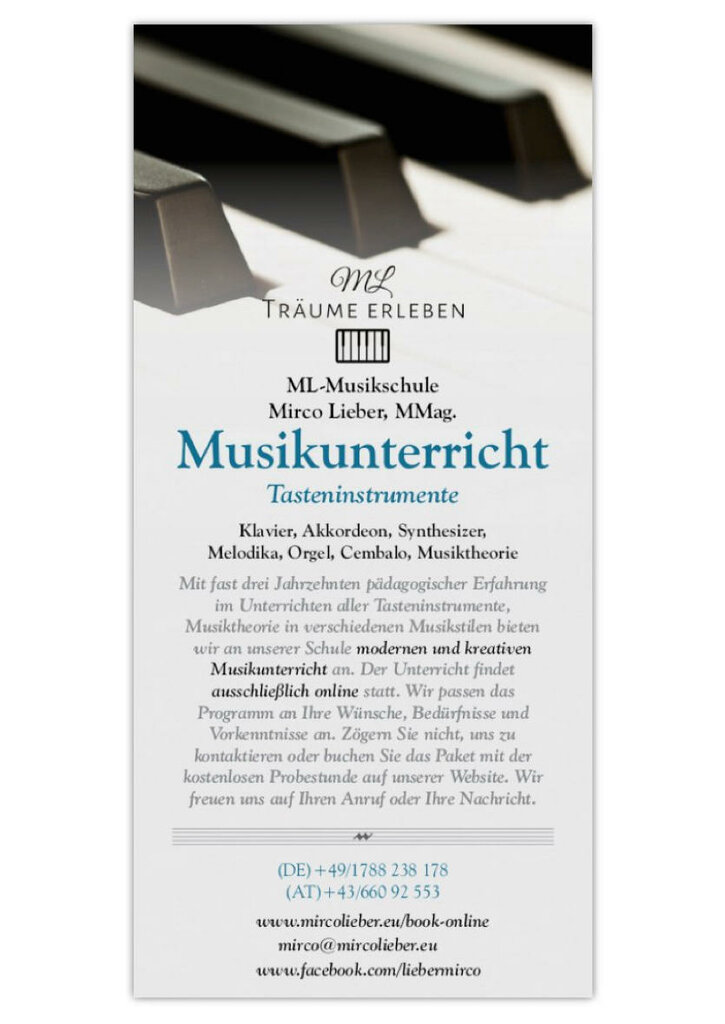 Müzik okulları ve konservatuarlar Ml Online-MusikSchule, MMag. Mirco Lieber, Saksonya, foto