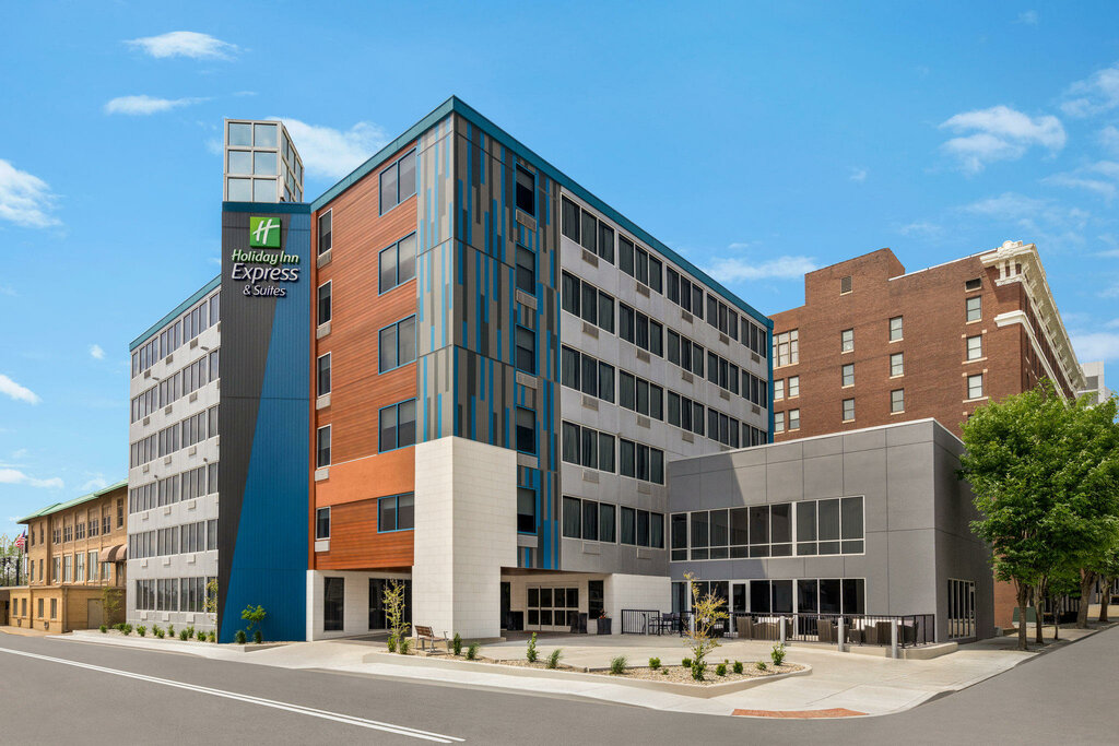 Otel Holiday Inn Express & Suites Evansville Downtown, İndiana Eyaleti, foto