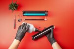 Проспект Удачи (vulica Rozy Liuksiemburh No:27), elektronik ofis ekipmanları sarf malzemeleri  Rechitsa'dan