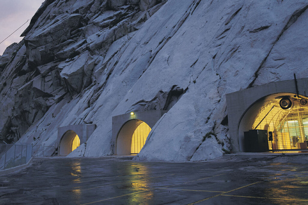 Soğuk hava tesisi Svalbard Global Seed Vault, Svalbard, foto