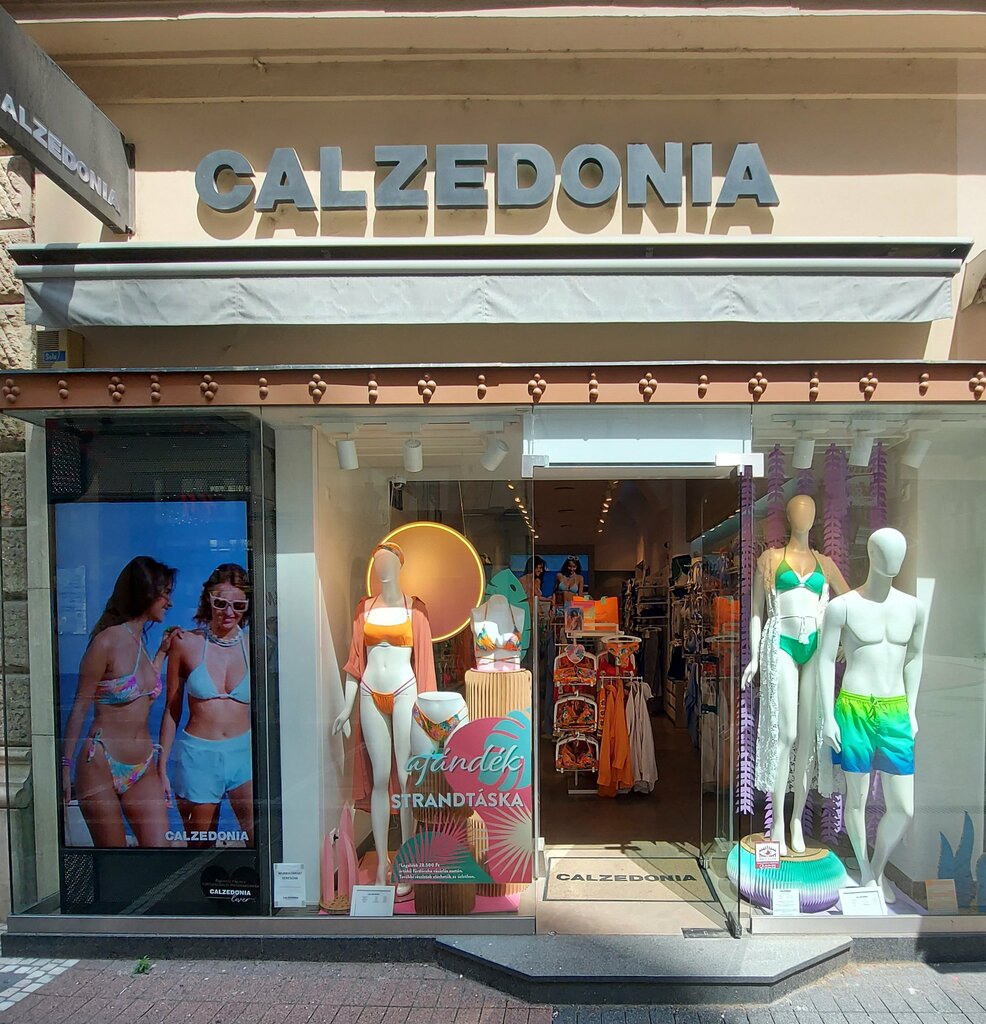 Giyim mağazası Calzedonia, Budapeşte, foto