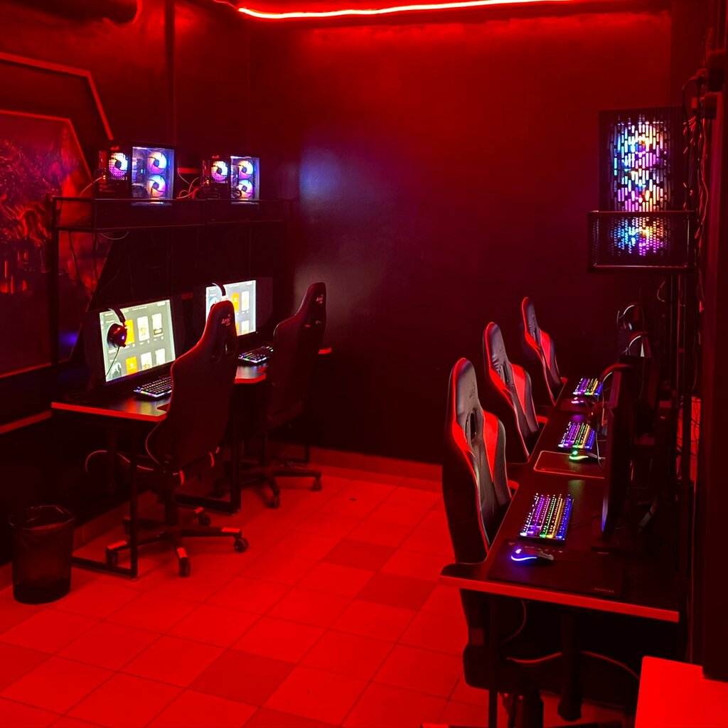 Bilgisayar kulübü MyGameClub, Moskova, foto