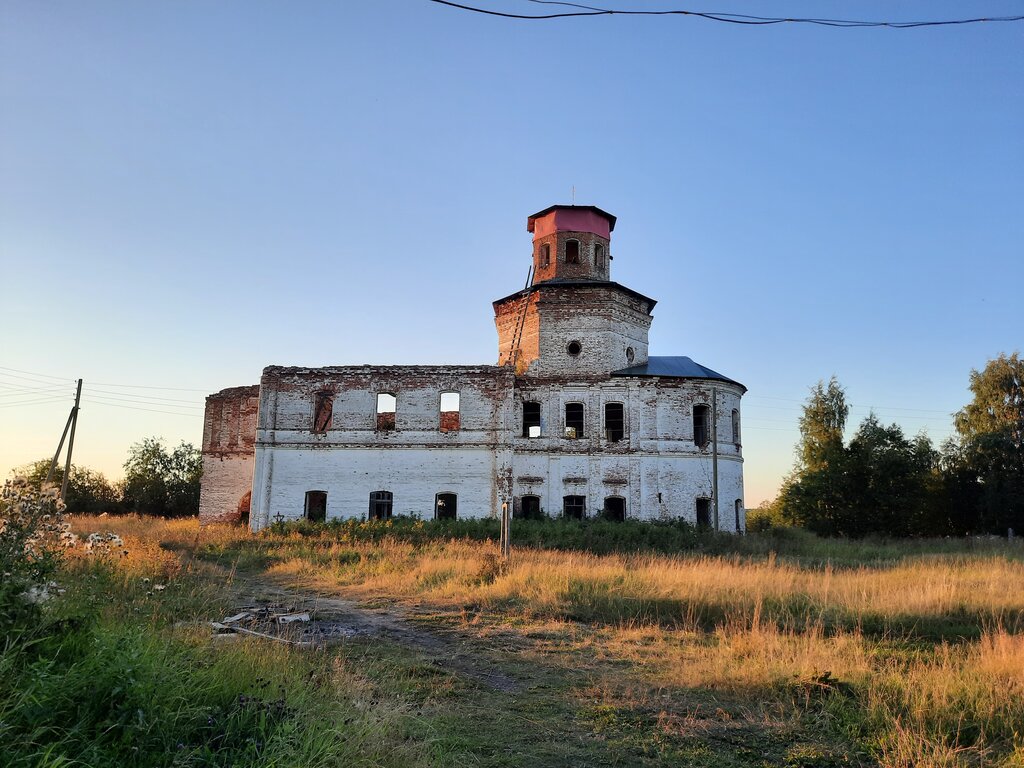 Ortodoks kiliseleri Tserkov Preobrazheniya Gospodnya V Shegovarakh, Arhangelskaya oblastı, foto