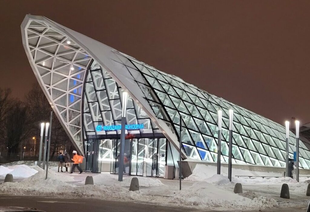 Tren garları Dworzec Zachodni, Varşova, foto