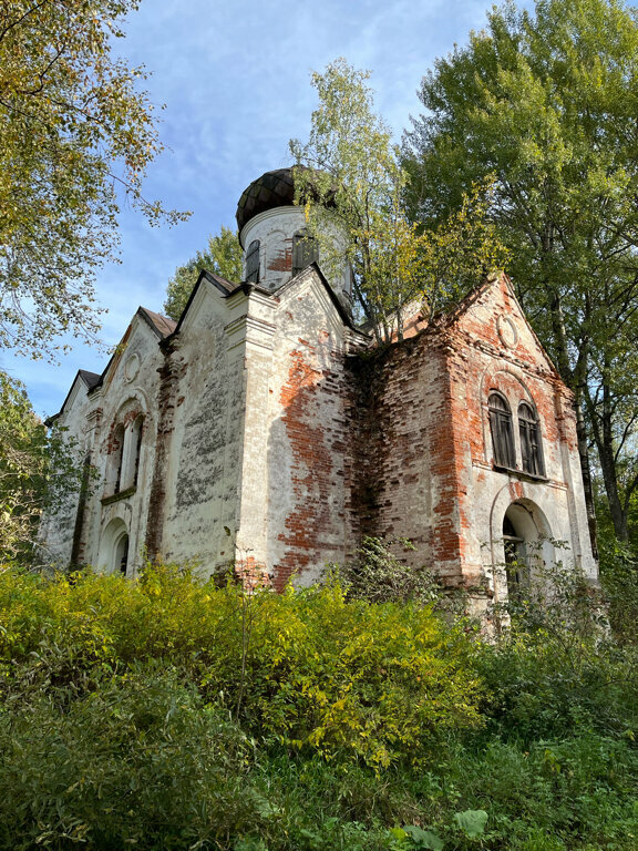 Ortodoks kiliseleri Tserkov V Polyanakh, Tverskaya oblastı, foto