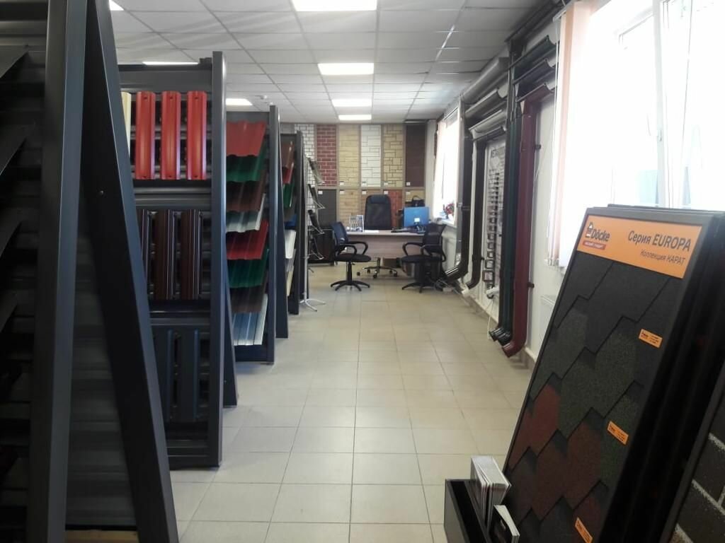 Çatı ve çatı materyalleri Zavod krovelnih i fasdnih sistem, Porhov, foto