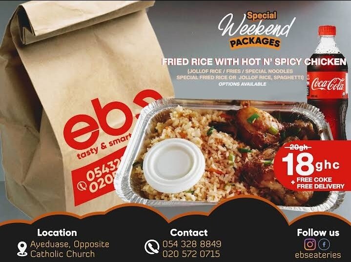 Kantin, yemekhane Ebs Eateries, Kumasi, foto
