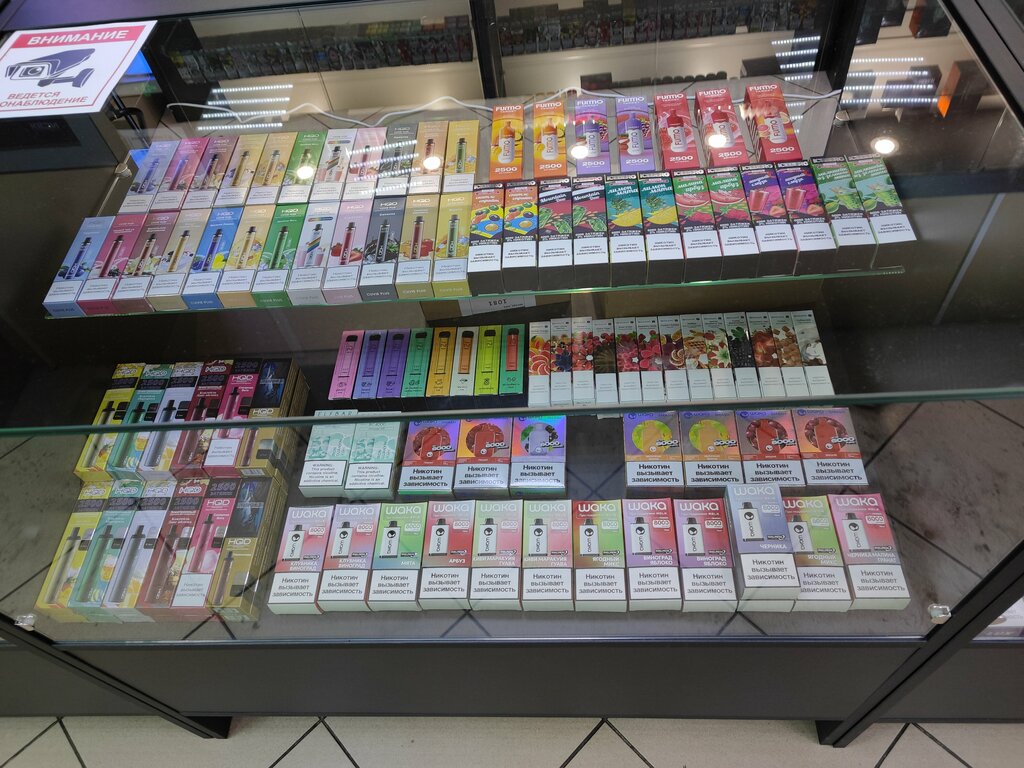 Elektronik sigara satış noktaları Vapex, Moskova, foto