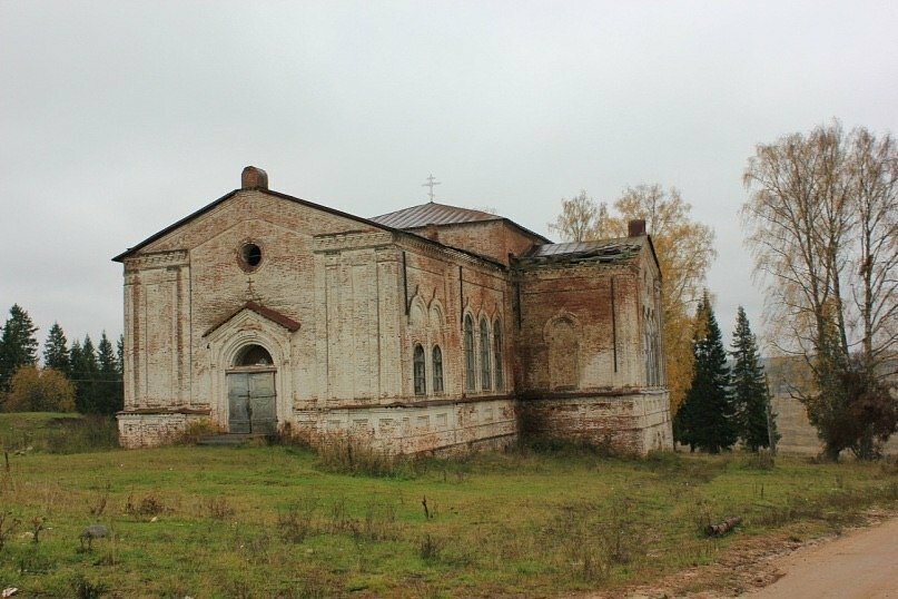 Ortodoks kiliseleri Церковь Троицы Живоначальной, Vologodskaya oblastı, foto