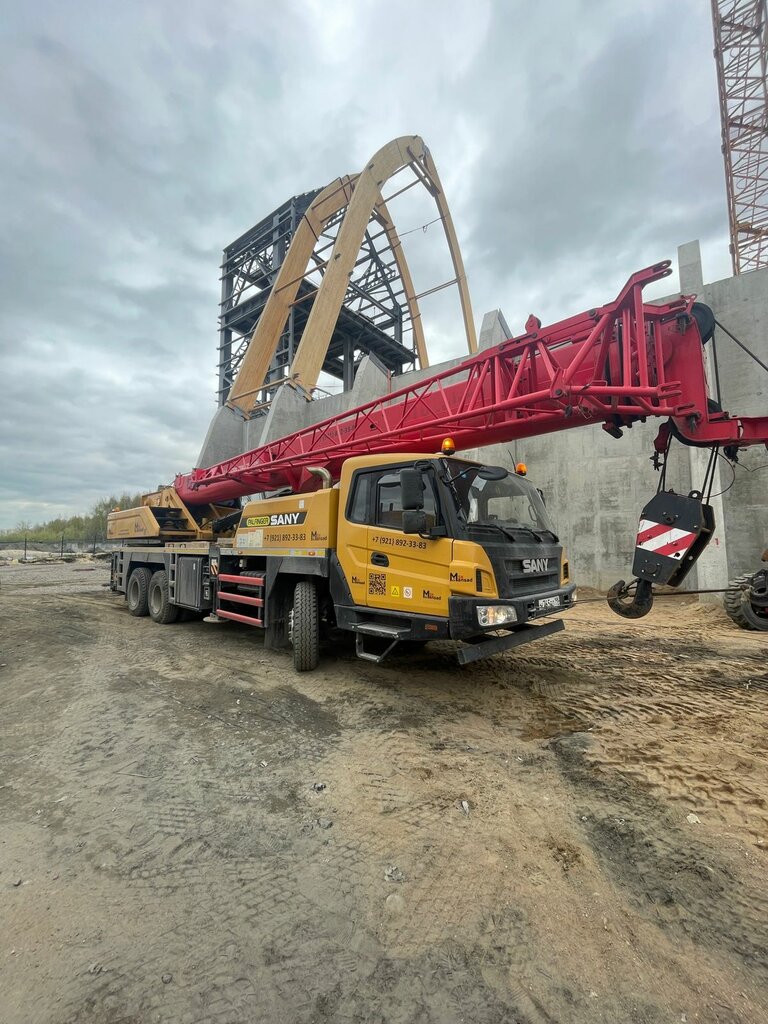 i̇nşaat ekipmanı kiralama SkMansad, Saint‑Petersburg, foto