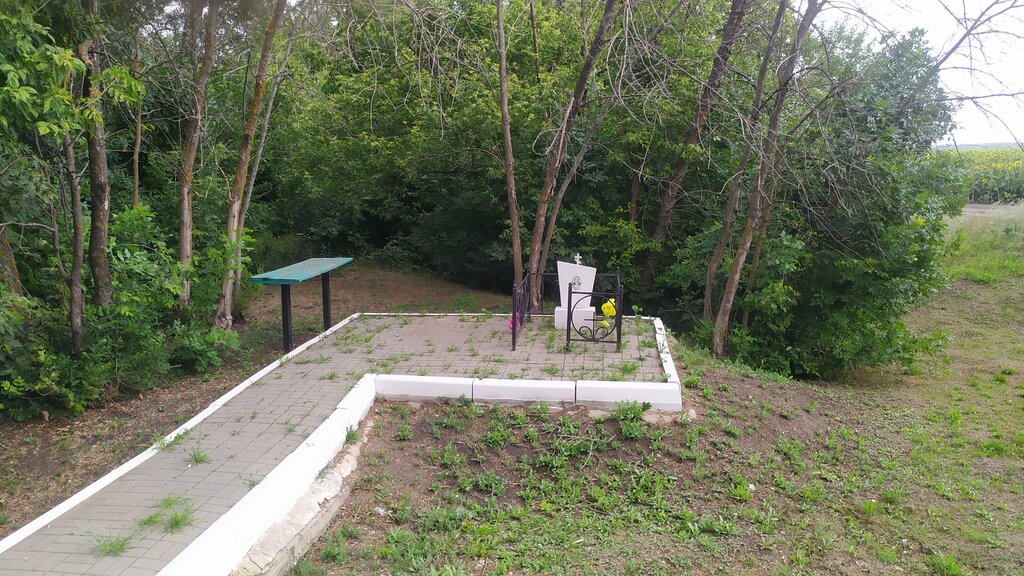 Anıt, heykel В.В. Исайкин, Voronejskaya oblastı, foto