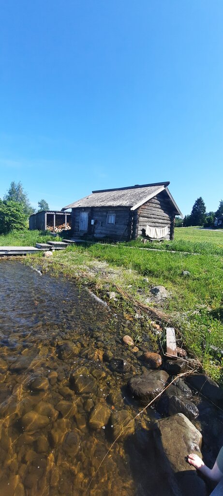 Turistik yerler Баня у дома Ошевнева, Karelya, foto