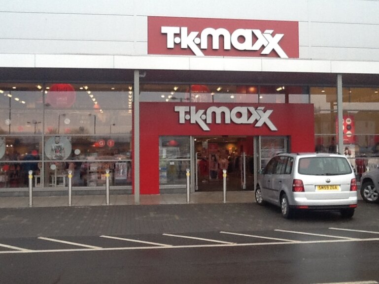 Büyük mağazalar Tk Maxx, Stirling, foto