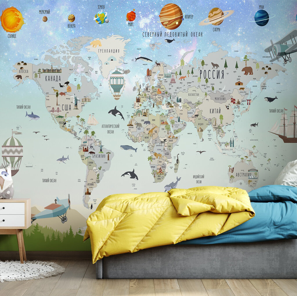 Dijital baskı Bistro Interior, Novosibirsk, foto