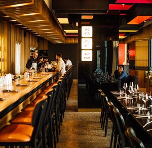 Angry Monk (Rajiceva Street No:5), suşi restoranı  Belgrad'dan