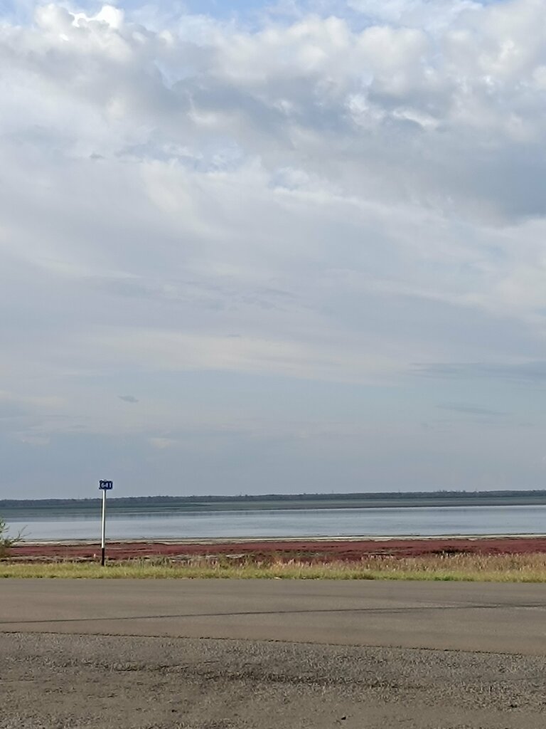 Turistik yerler Lebyazhya Fortress, Kuzey Kazakistan eyaleti, foto