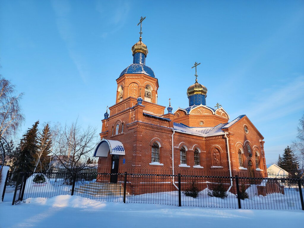 Ortodoks kiliseleri Церковь Покрова Пресвятой Богородицы, Omskaya oblastı, foto