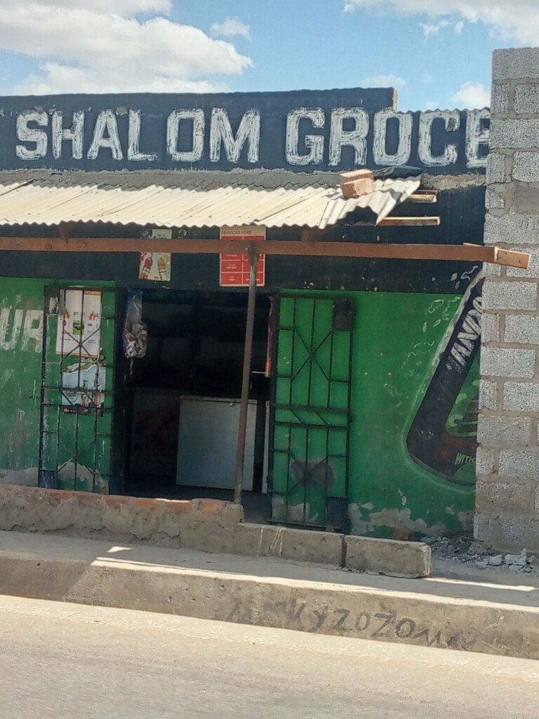 Market Shalom grocery, Lusaka, foto