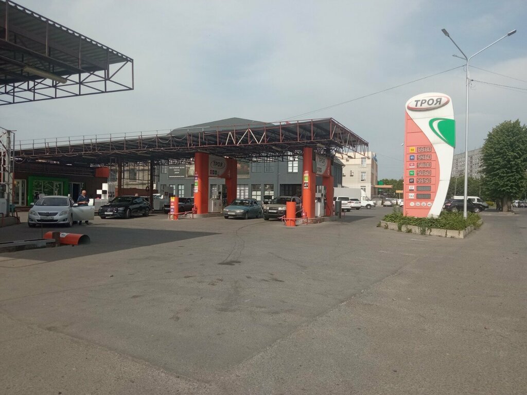 Otogaz dolum istasyonu Троя, Vladikavkaz, foto