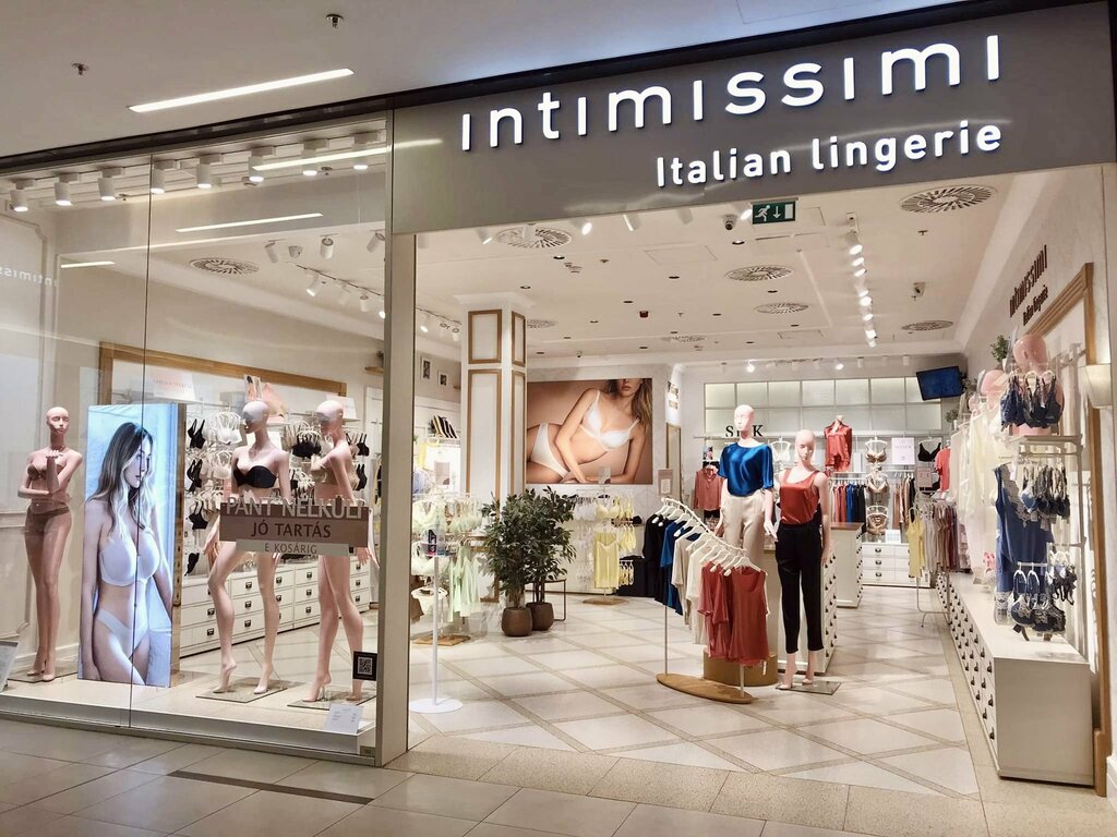 Giyim mağazası Intimissimi, Budapeşte, foto