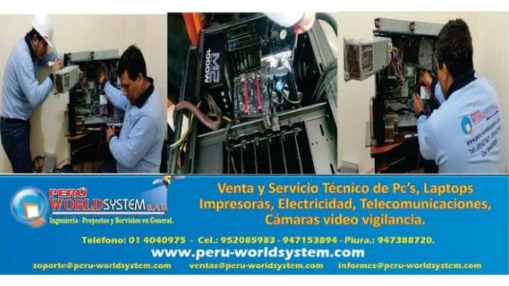 Bilgisayar mağazaları Peru-Worldsystem Sac, Lima, foto
