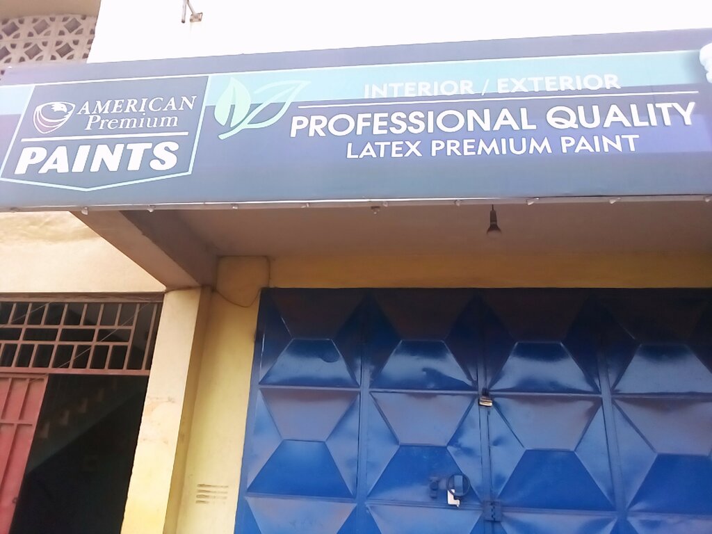 Boya ve cila malzemeleri üretim ve satış yerleri American Premium Paints, Dünya, foto