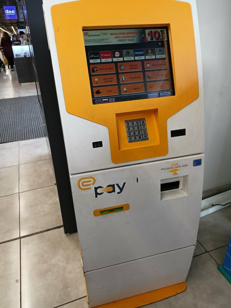 Ödeme terminali Expresspay, Bakü, foto