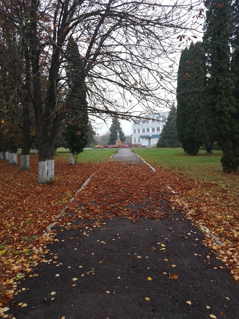 Anıt, heykel В.И. Ленин, Tambovskaya oblastı, foto