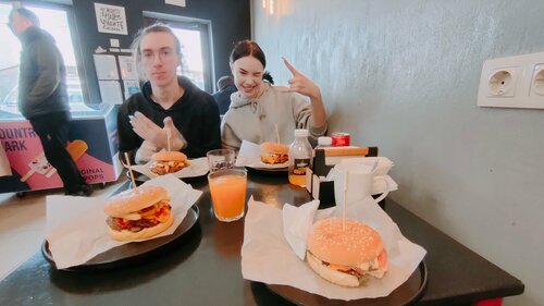 Kafe Mors and burger, Başkurdistan, foto